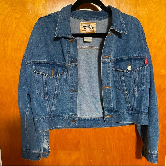 Tickets | Jackets & Coats | Tickets Crop Denim Jean Jacket Small | Poshmark